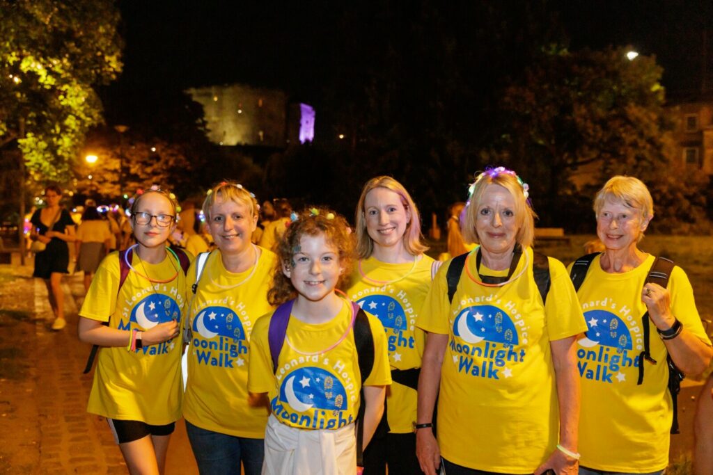 Moonlight Walk raises over £36,000 - St Leonard's Hospice