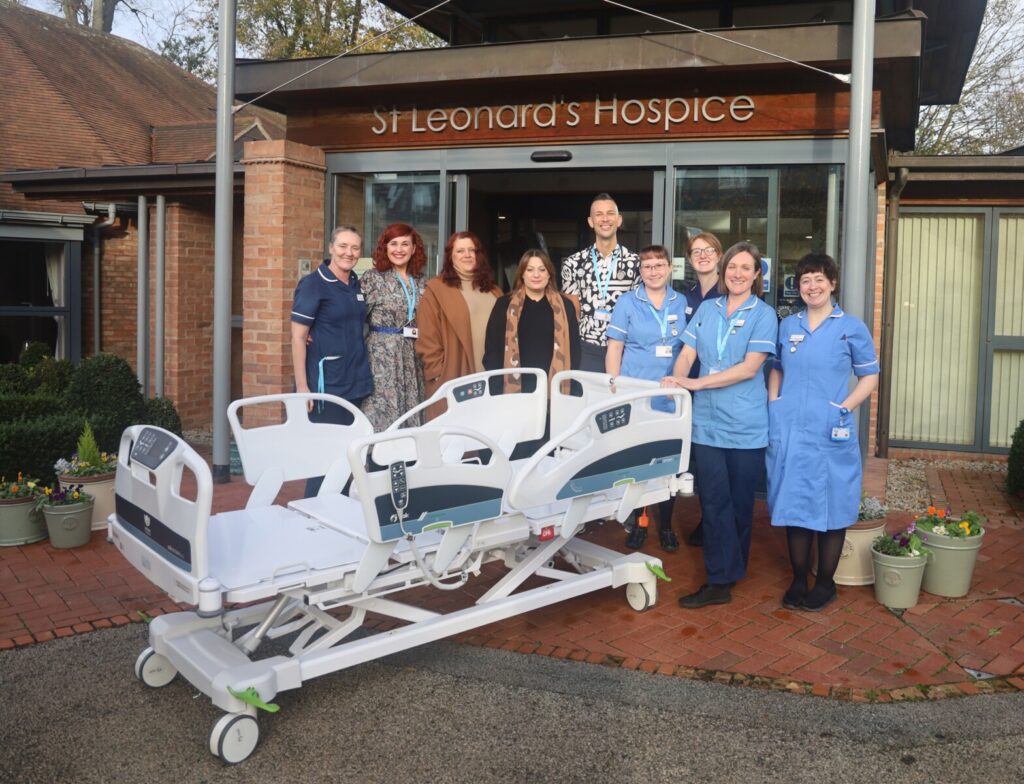 Hospice cuddle beds arrive in memory of Dominic - St Leonard's Hospice